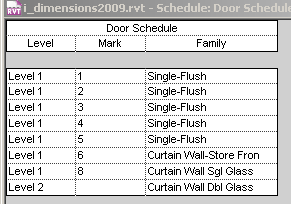 Revitize - Another Revit Blog: Curtain Wall Doors and Levels